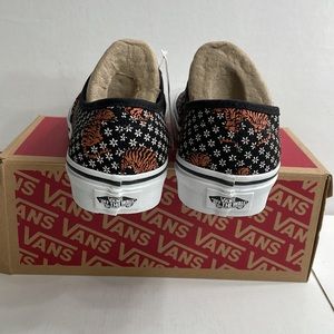 Vans | Shoes | Vans Authentic Tiger Floral Black And White | Poshmark